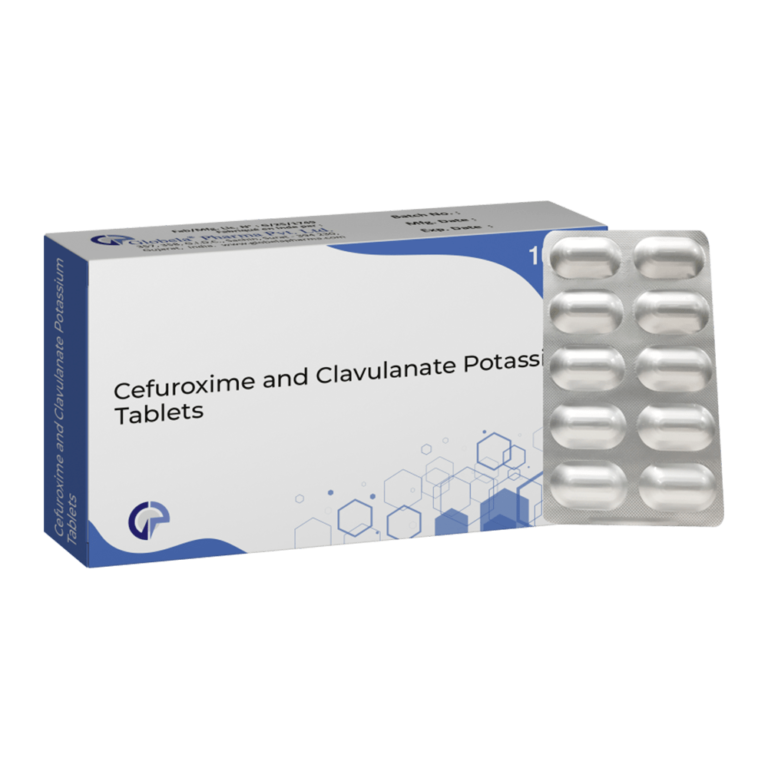 CEFUROXIME 250/500 MG AXETIL AND CLAVULANATE POTASSIUM 125 MG TABLETS - Globela Pharma Pvt Ltd.